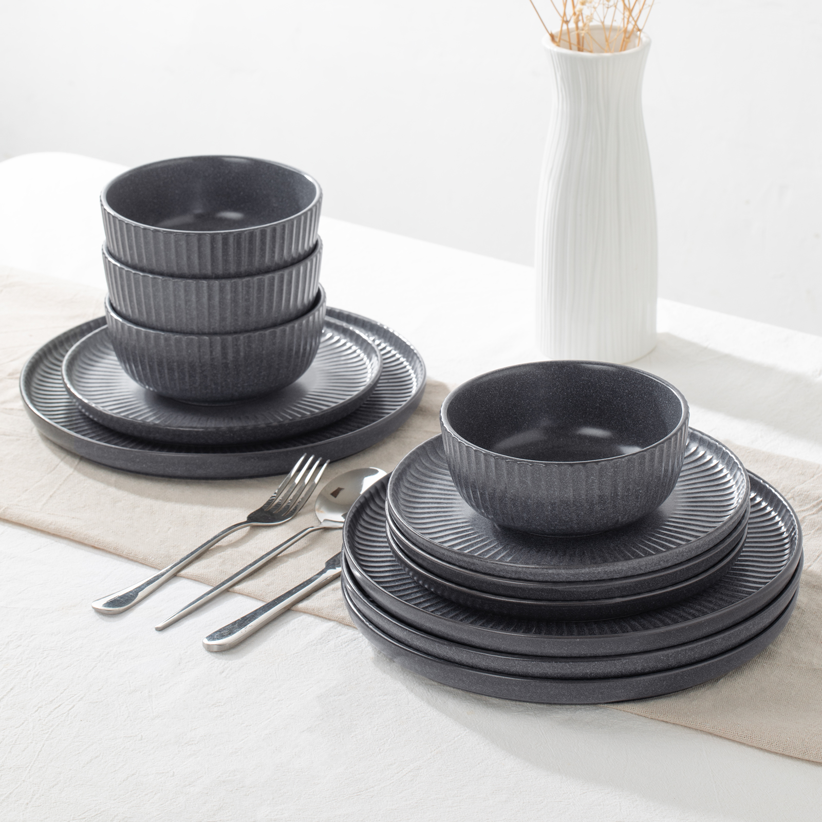 Starlight Series 12 Pieces Dinnerware Set – Richmount